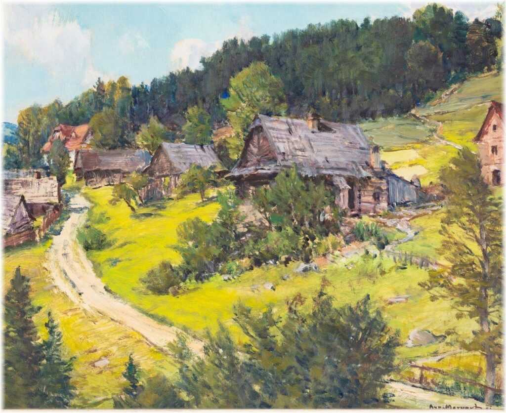 Ľudovít Fulla - PF 69-1968 - Serigrafia s podpisom - ZLATÝ PRÍSTAV s.r ...